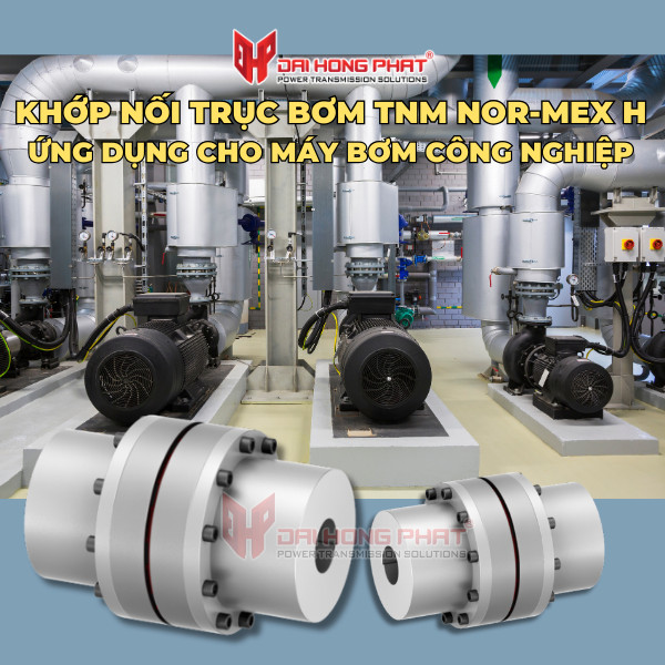 KHỚP NỐI TRỤC BƠM TNM NOR-MEX H ỨNG DỤNG CHO MÁY BƠM CÔNG NGHIỆP - Đại Hồng Phát